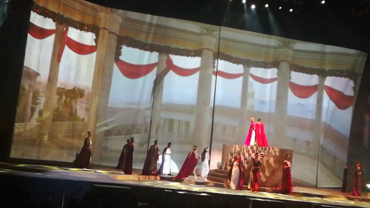 Divo Nerone- opera rock, first show in Italian - YouTube