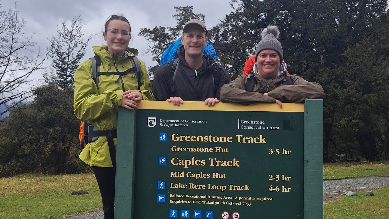 Greenstone Valley hike New Zealand - YouTube