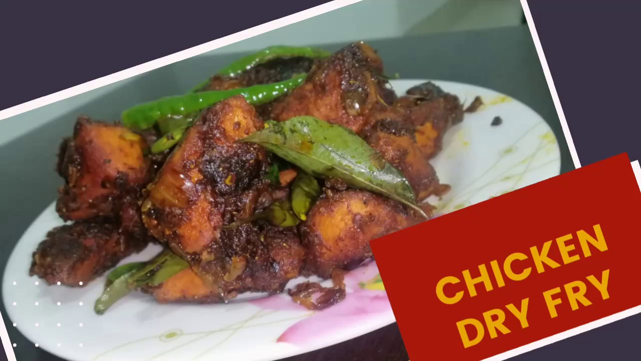 Tasty Chicken Dry Fry || Easy Recipe || Ep - 01 - YouTube