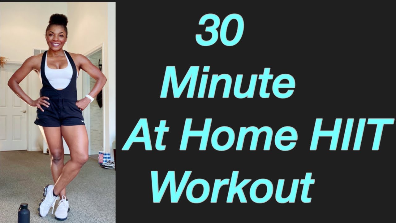 At Home HIIT Workout| no equipment - YouTube