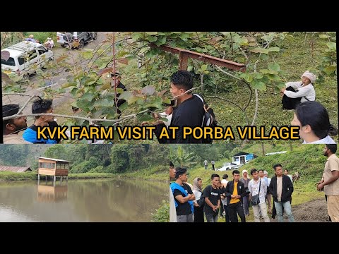 KVK FARM VISIT AT PORBA VILLAGE  PHEK NAGALAND #farm #visit 