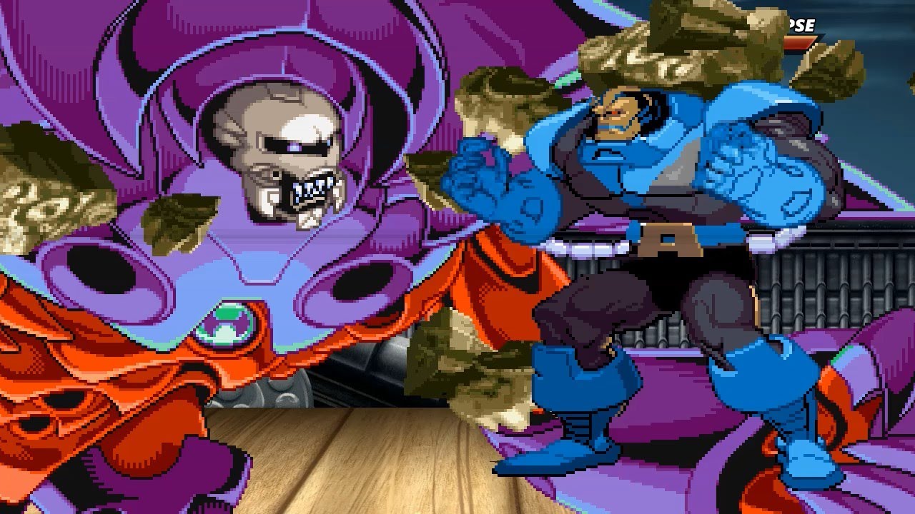 Onslaught Vs Apocalypse Mugen High Level Insane Epic Fight Youtube