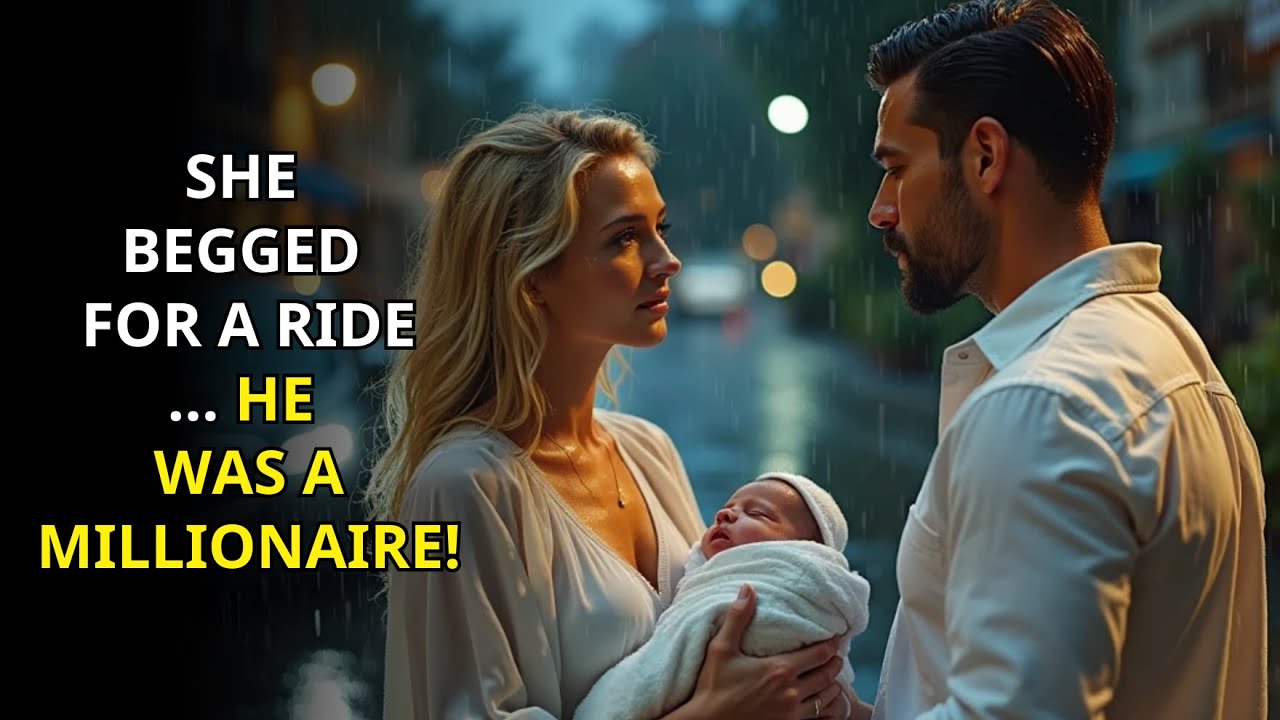 A DESPERATE SINGLE MOM ASKED FOR A RIDE SHE DIDN’T KNOW THE DRIVER WAS ...