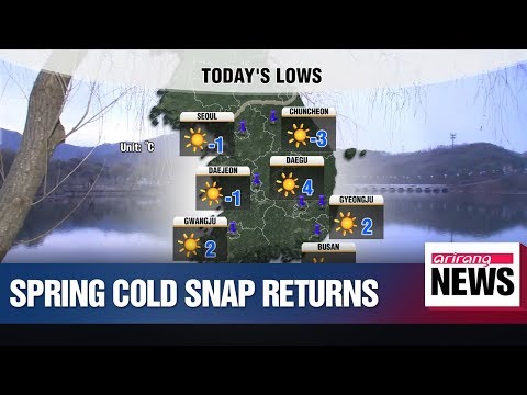 Spring cold snap returns _ 032219