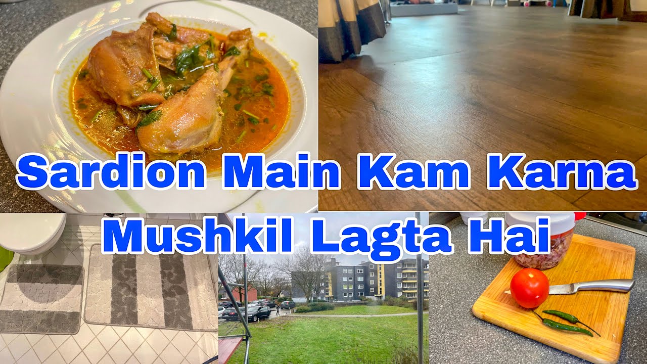 Sardion Main Time Nhi Guzarta | Desi Chicken Banaya | @uzmachlife - YouTube