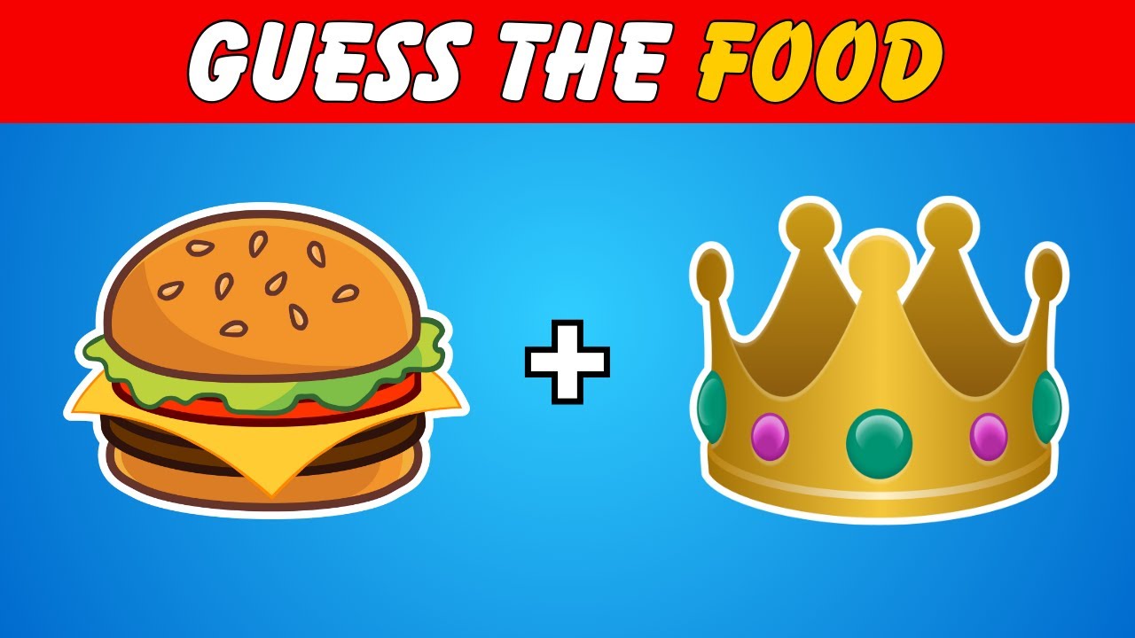 Guess the Food by Emoji Challenge | Fun Food Quiz for All Ages! - YouTube