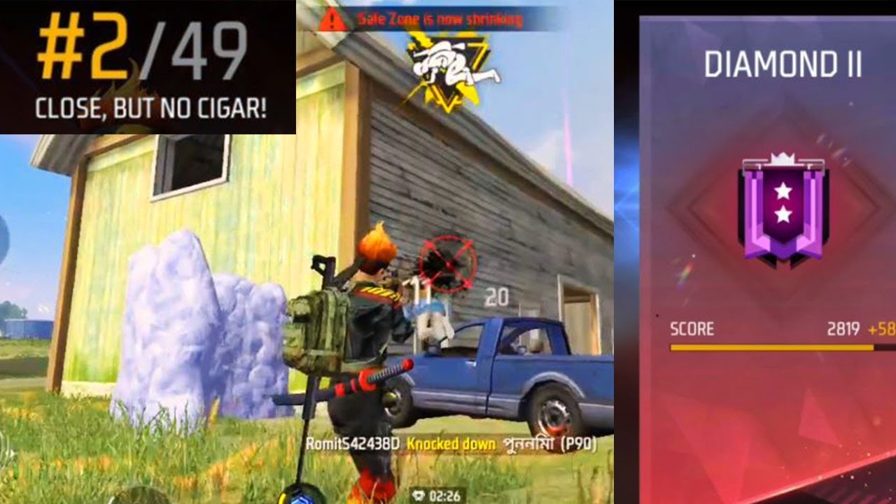 Awesome Full Gameplay Insane 90 Headshot Rate ⚡️solo⚡️ Free Fire