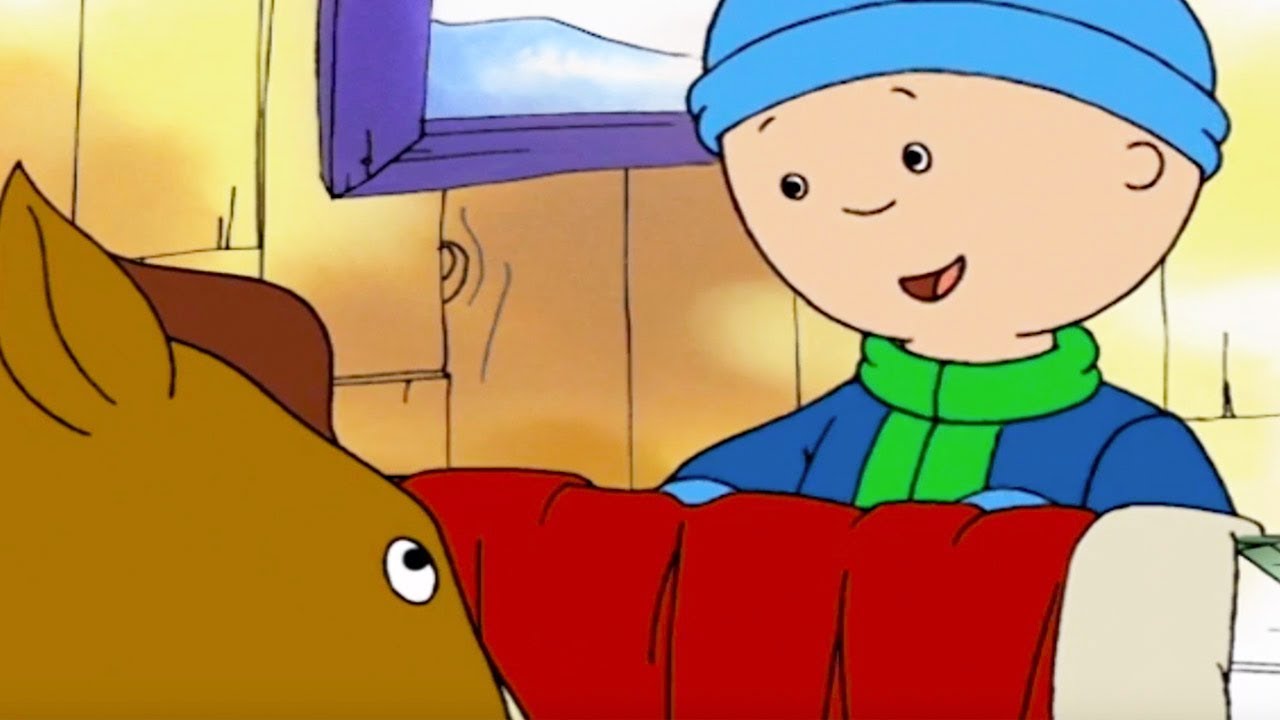 Caillou English Full Episodes | Caillou and a Little Pony | Cartoon for ...