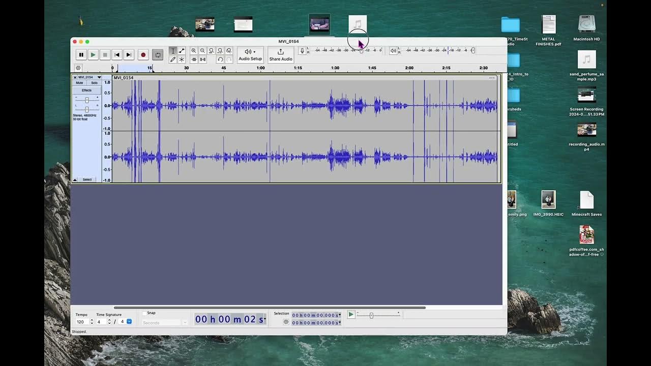 Basic Audio Editing in Audacity/Premiere - YouTube