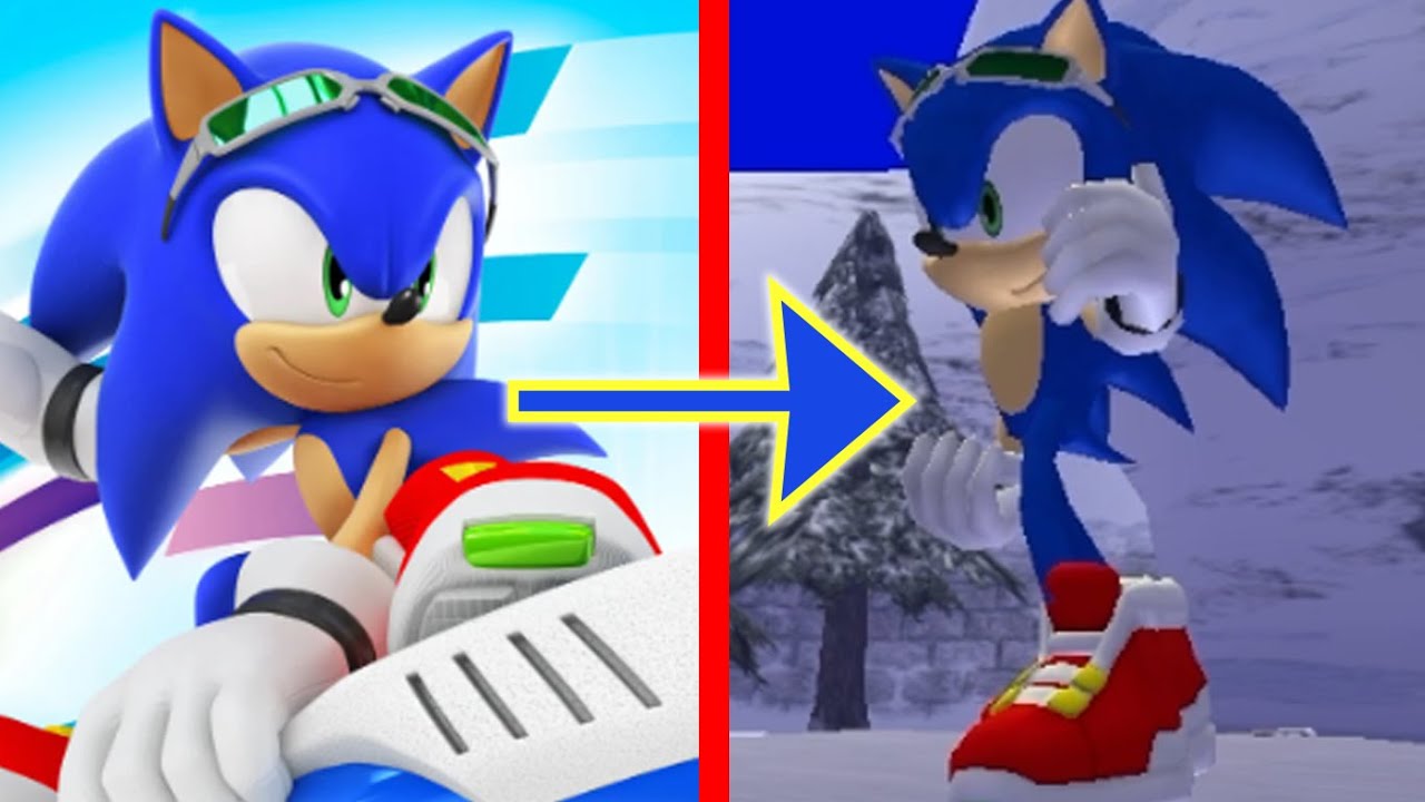 Free Riders Sonic (Sonic Adventure Mod) - YouTube