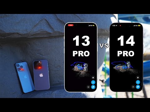 iPhone 13 Pro vs iPhone 14 Pro - LiDAR and Camera Mapping Accuracy