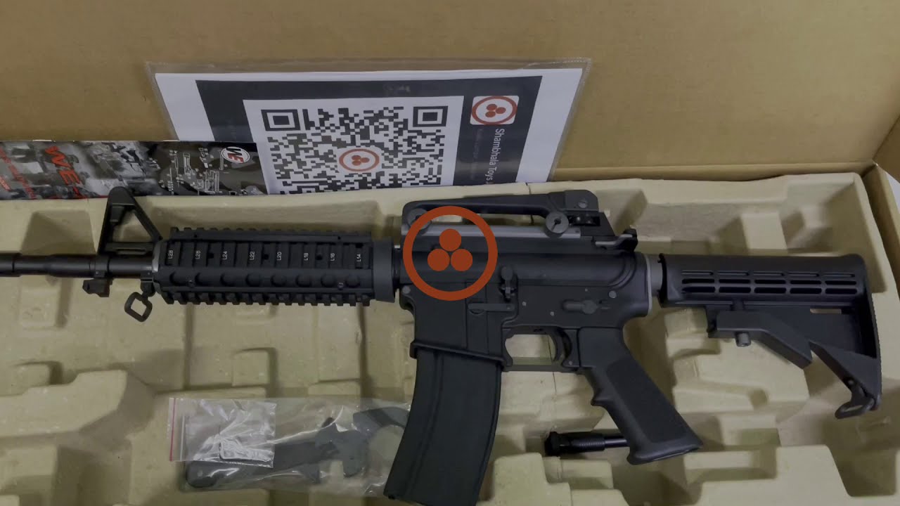 【Open Box】WE M4A1 RIS Gas Rifle - YouTube