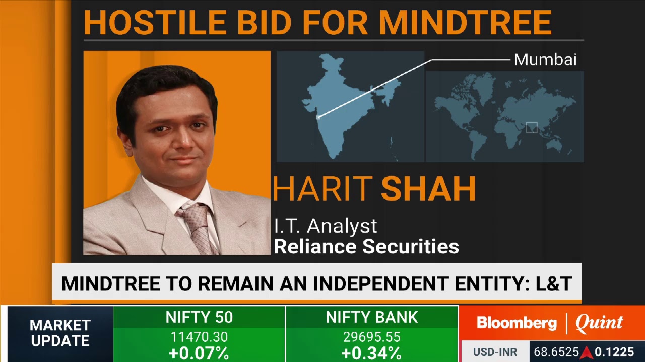 L&T Management On Its 3-Part Deal To Take Over Mindtree - YouTube