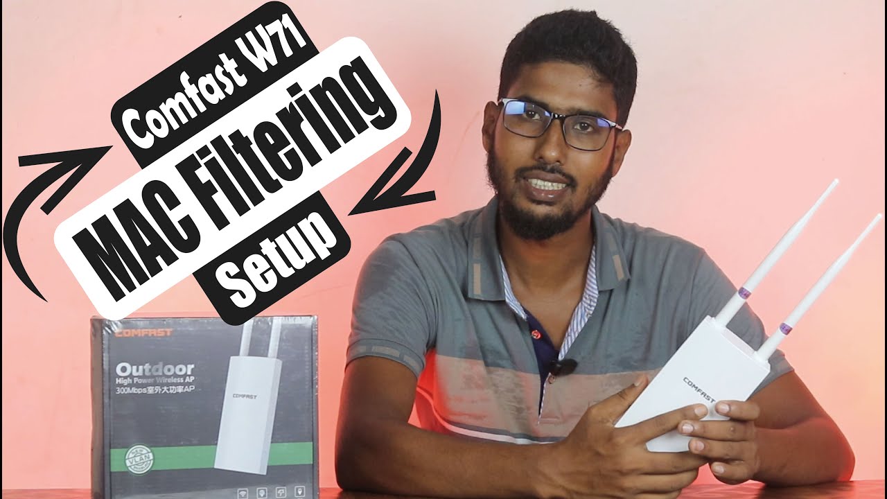 Comfast CF EW71 MAC Filtering | Comfast Router MAC Filtering | SS ...