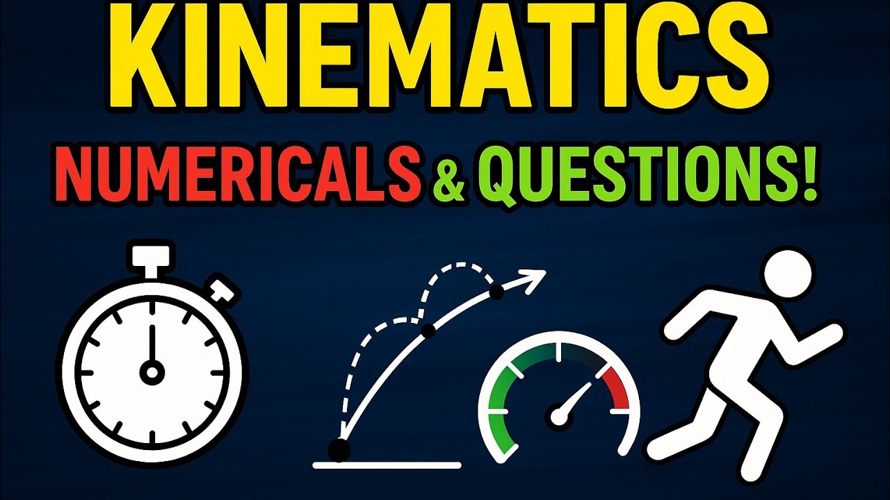 Class 9 Physics | Kinematics Full Exercise | Conceptual Qs, MCQs ...