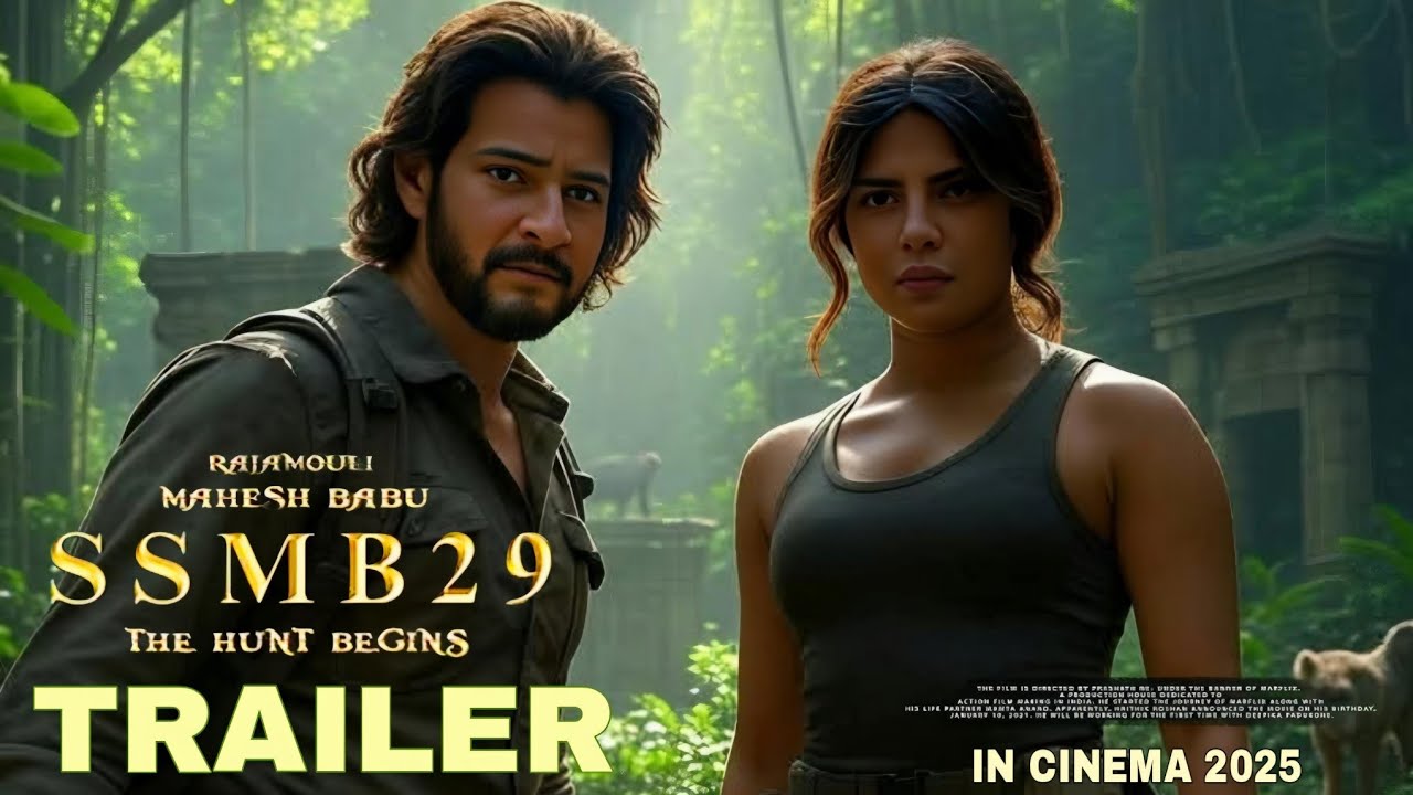 SSMB29 - Official Trailer | Mahesh Babu | Priyanka Chopra | Rajamouli ...