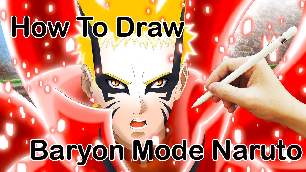 How To Draw Baryon Mode Naruto | Step By Step | Boruto | WS Studio ...