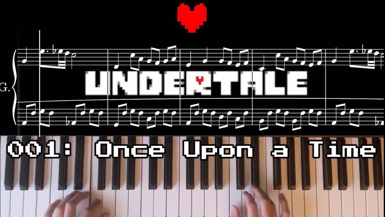 Undertale OST 001 - Once Upon a Time - YouTube