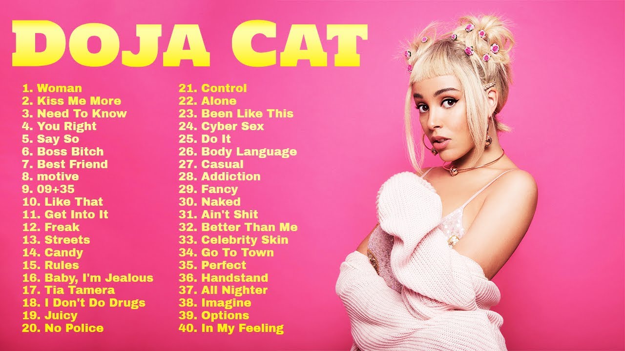 the doja cat playlist you never knew you needed | Best Songs Of Doja ...
