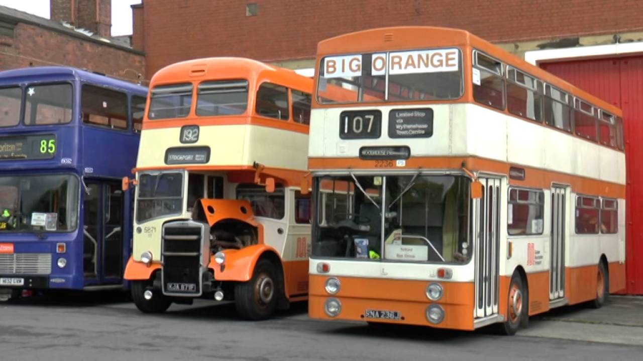 THE BIG ORANGE CLOSES MANCHESTER TRANSPORT MUSEUM 2016 - YouTube