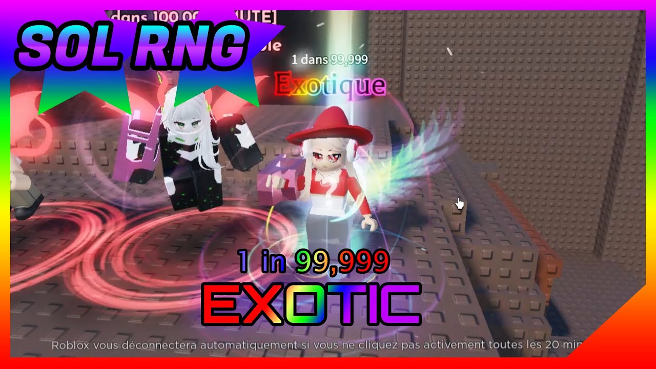 I got🔰EXOTIC🔰 (1 in 99,999) In SOL RNG - 💫SOL RNG ROBLOX💫 - YouTube
