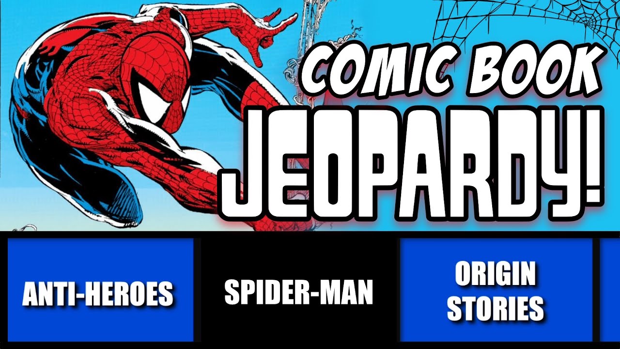 Comic Book Jeopardy! A Comic Trivia Quiz with 31 Questions on Marvel ...