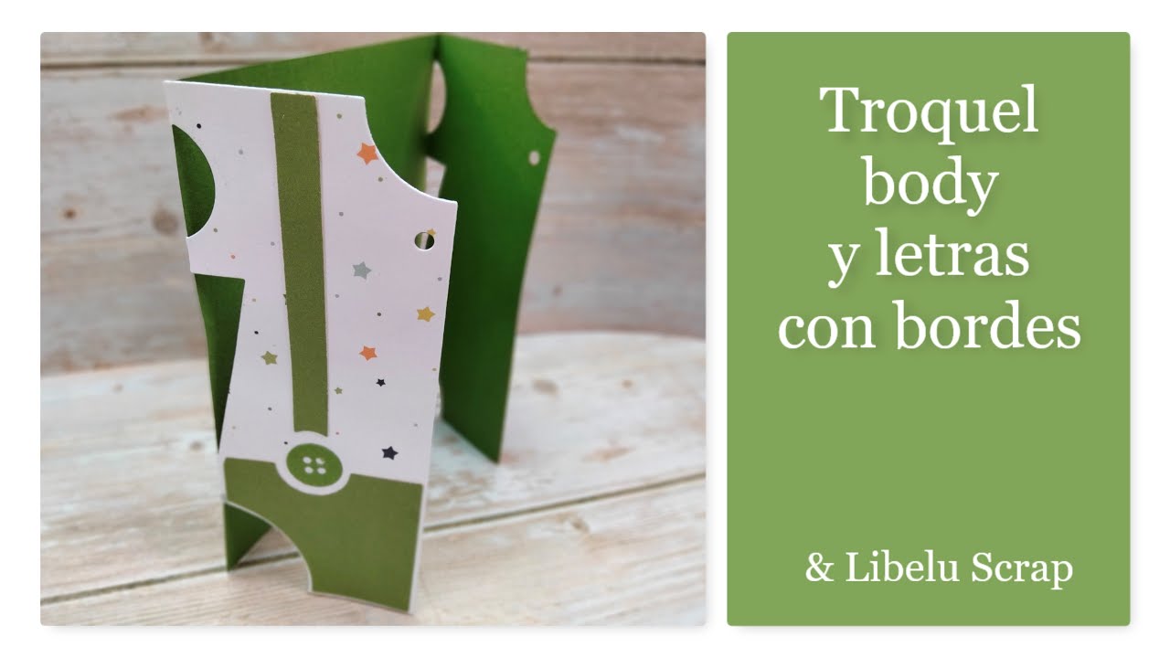 TROQUEL BODY ALIEXPRESS Y LETRAS CON BORDES - YouTube
