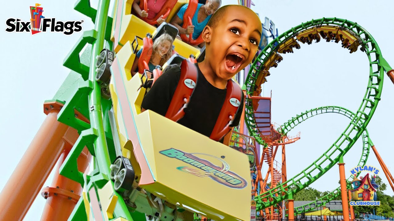 Our Six Flags Family Day was Awesome! - YouTube