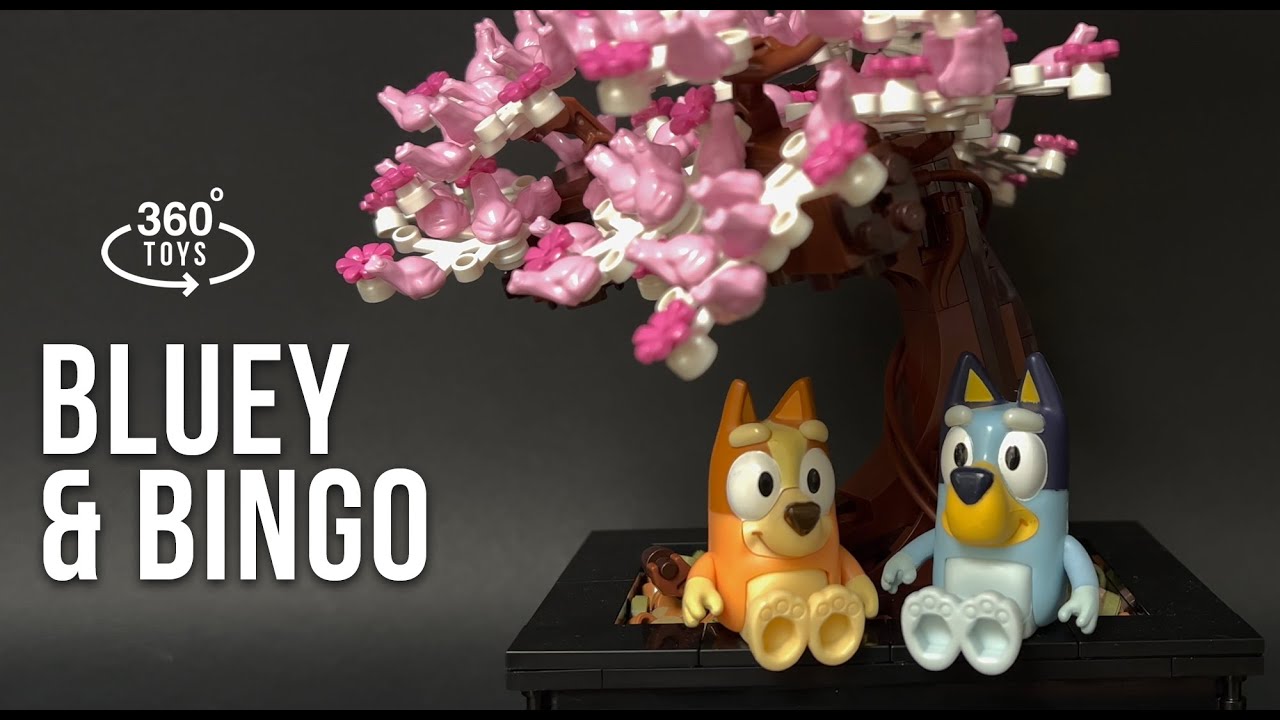 Bluey and Bingo sitting under a Bonsai Tree - YouTube