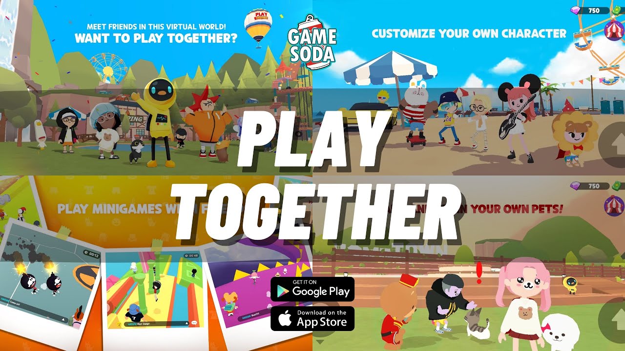 Play Together Gameplay | Simulation Online Games | Gamesoda - YouTube