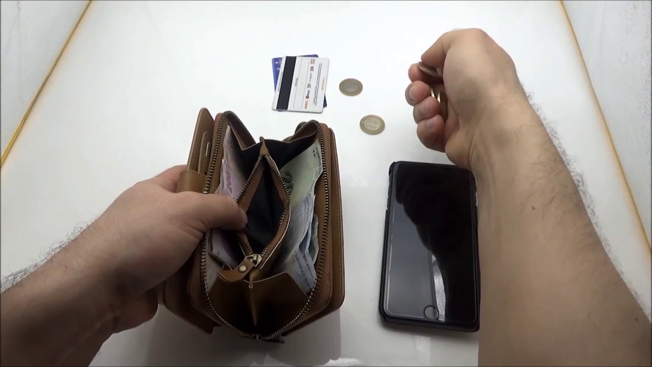 FLOVEME Vintage Wallet Leather Case for iPhone & Galaxy - YouTube
