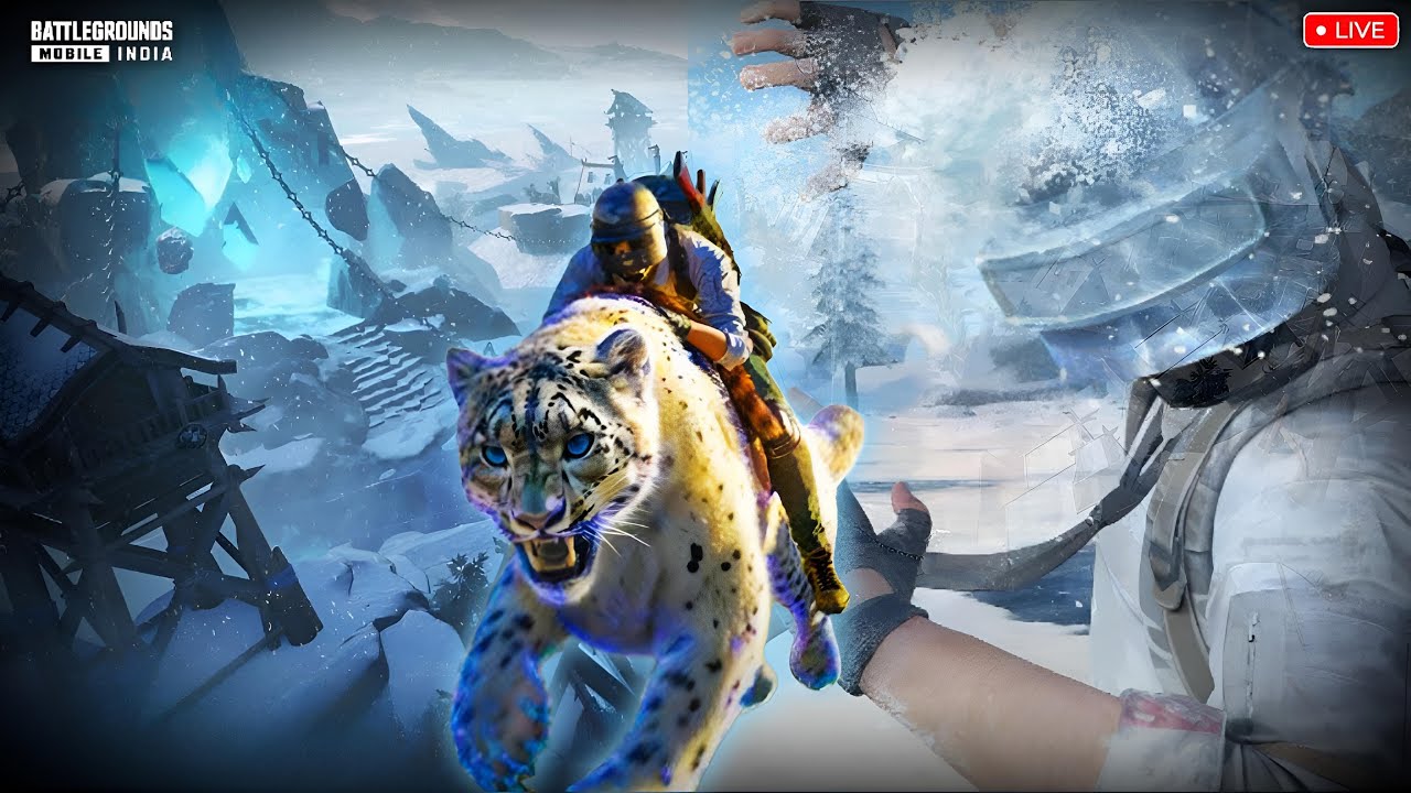 WINTER ICE AGE MODE 3.5 BGMI UPDATE 🔥 ️ #bgmilive #bgmi #shorts # ...