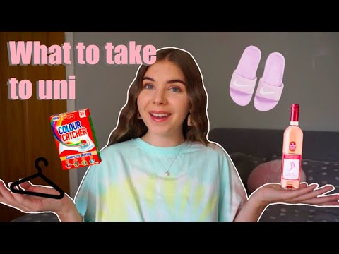 What to take to uni (UNI ESSENTIALS!!) - YouTube