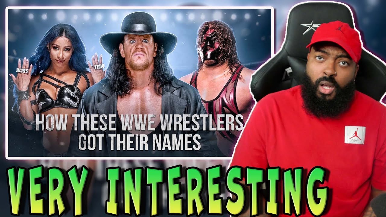 Ross Reacts To How These 20 Wwe Wrestlers Got Their Names Youtube