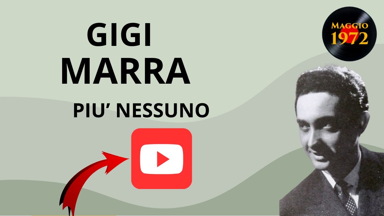 Gigi Marra - Più nessuno (1948) - YouTube