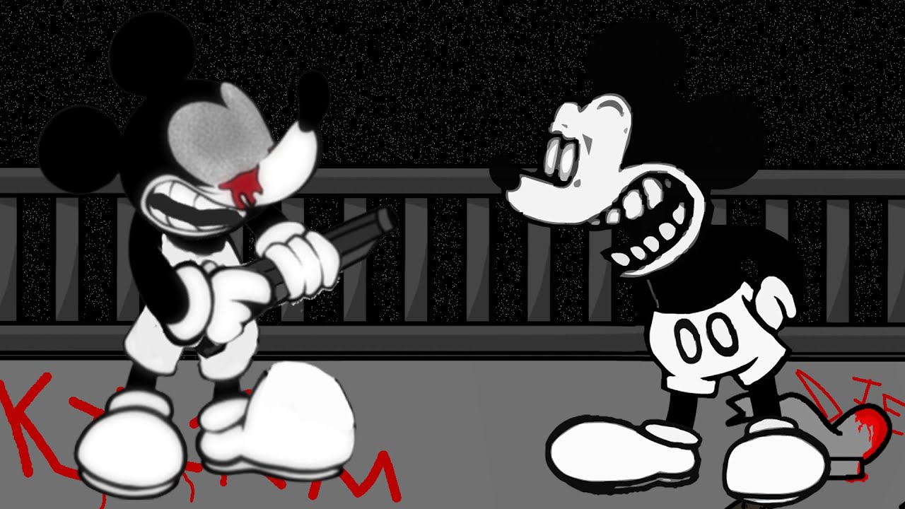 FNF Mouse.avi 2.5 Vs Happy Mouse Sings Blinded by Sin Song | SNS ...