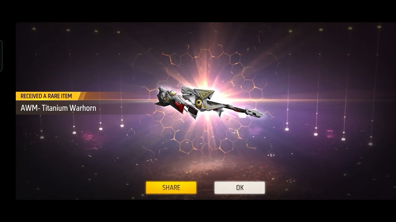 AWM Skin collect free fire - YouTube