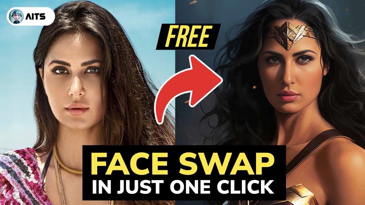 "Effortless Face Swap Magic l Ai Thoughts Studio #faceswapfree @arya_ai ...