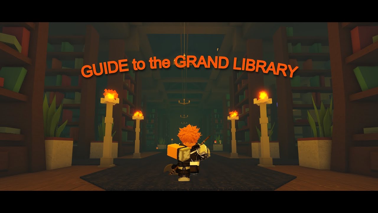 Guide to the Grand Library | Mage Stuff | Hollow Abyss - YouTube