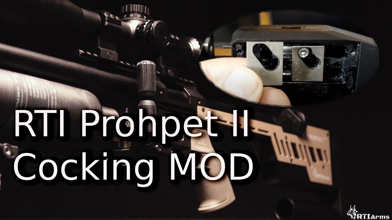 RTI ARM Prophet 2 tuning cocking mechanism. Smooth now. - YouTube