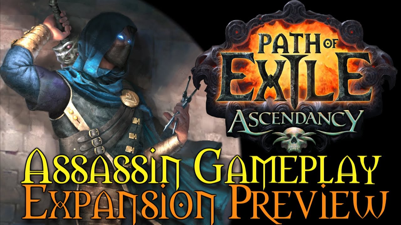Path of Exile Ascendancy - Shadow/Assassin Gameplay - YouTube