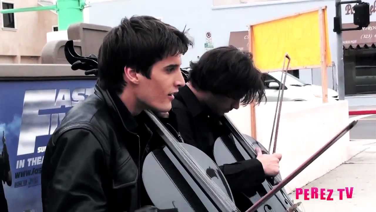 2Cellos do Michael Jackson's "Smooth Criminal" (Perez Hilton Street ...