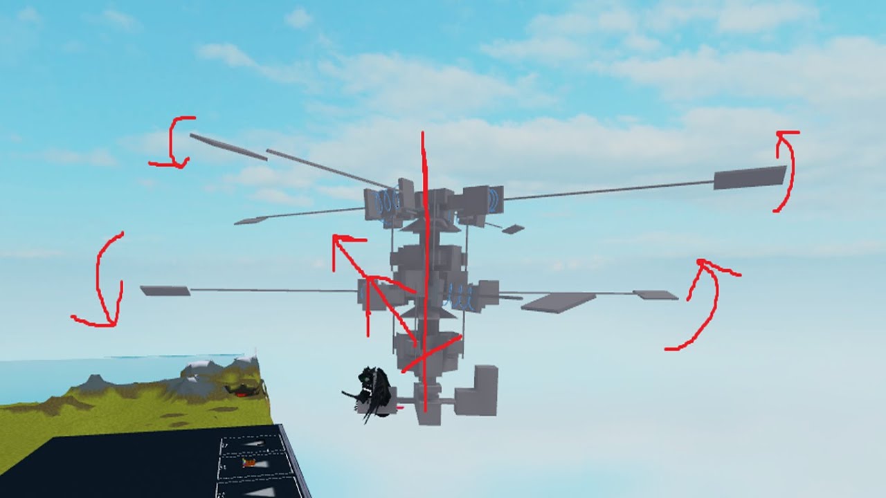 realistic helicopter with working swashplate | Plane Crazy - YouTube