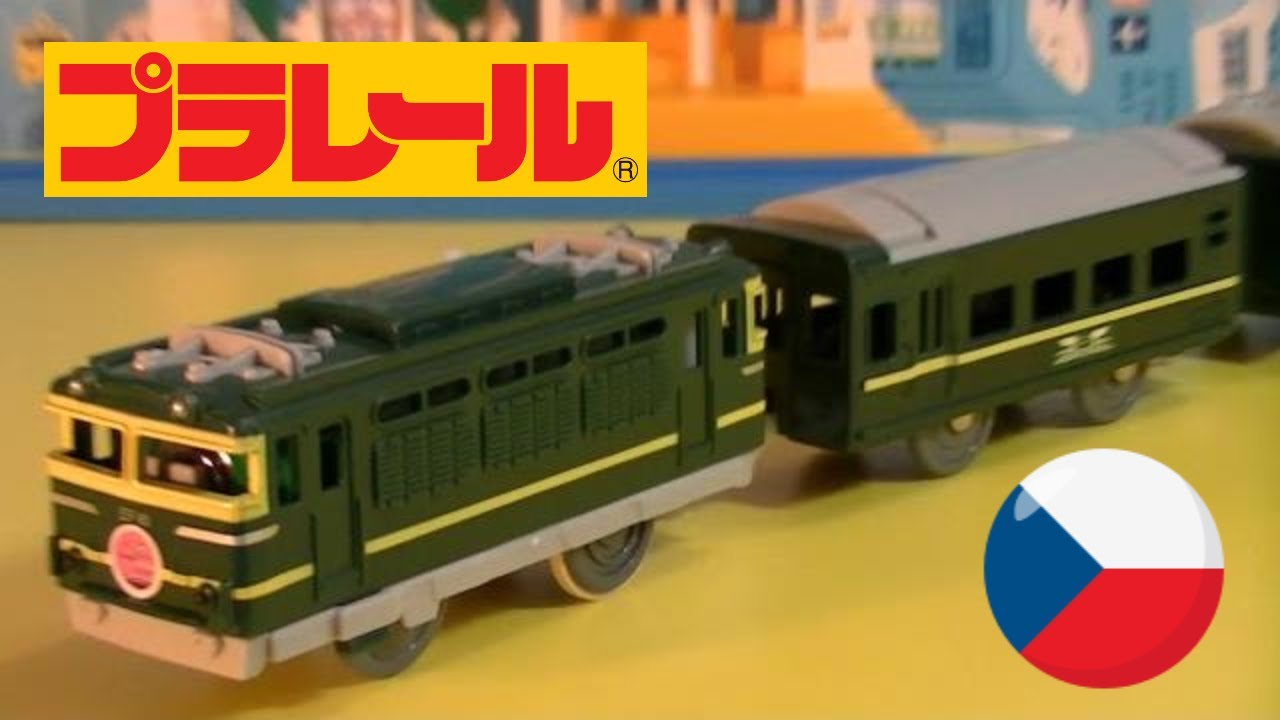 プラレール rozbalení Japonský hračkový vlak EF81 Twilight Express (01820 z ...
