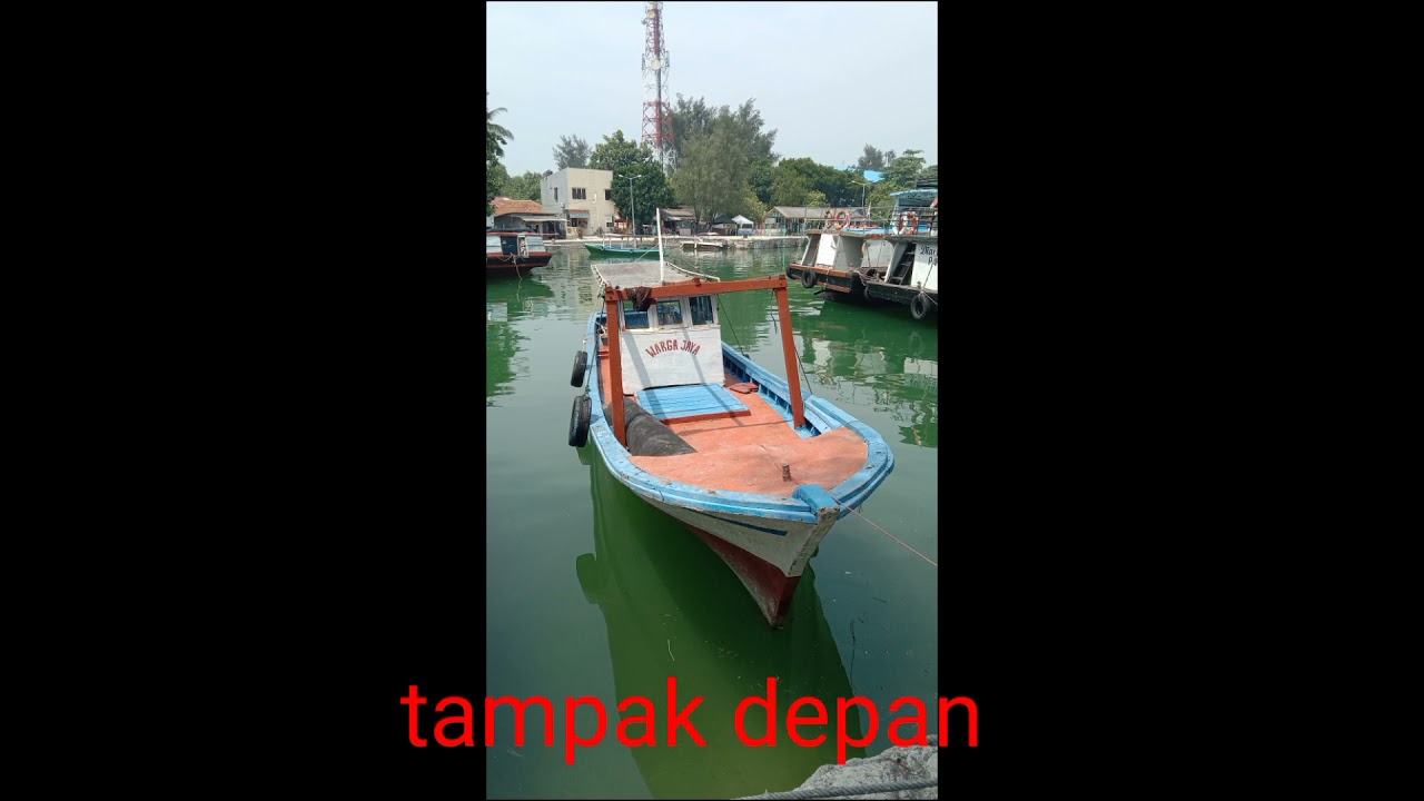 jual beli perahu ,kapal kayu - YouTube