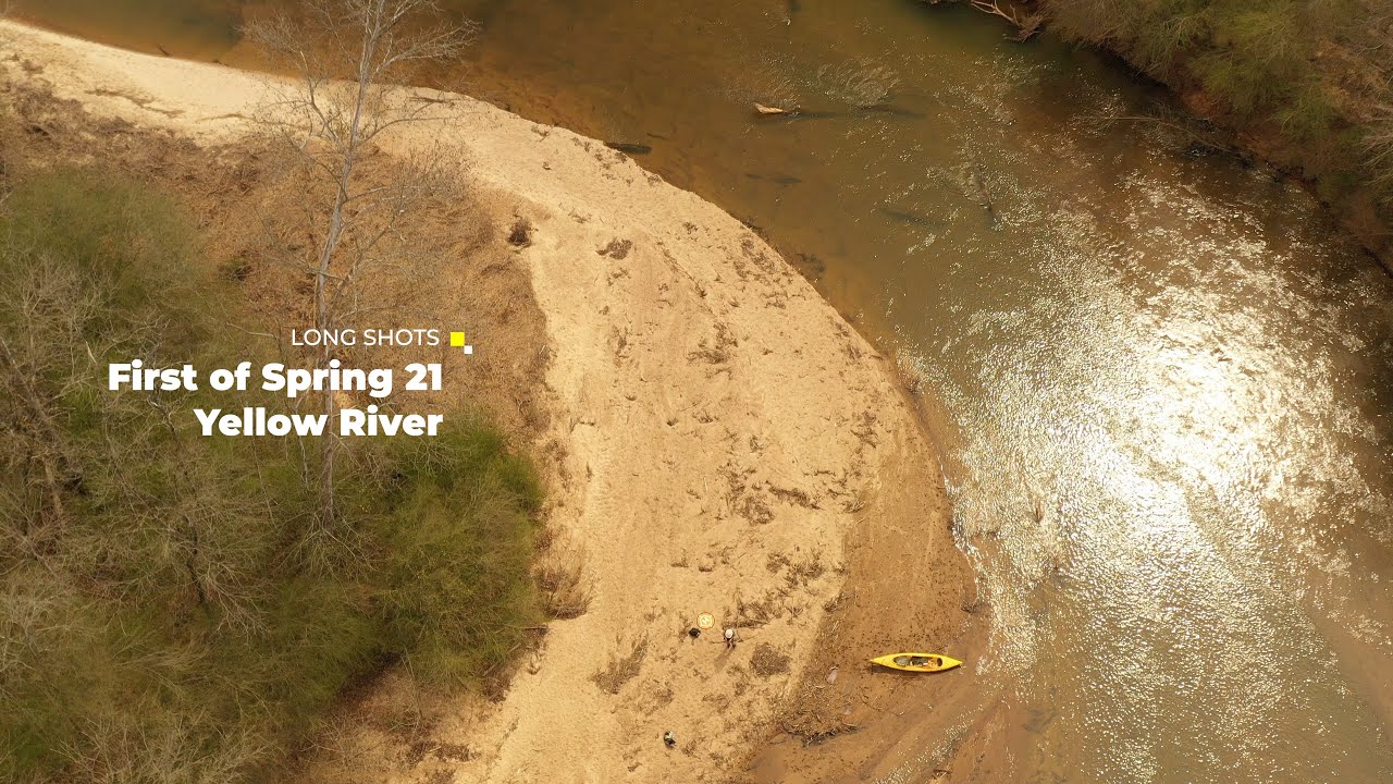 Spring 2021 Week 2: Yellow River Long Drone Shots - YouTube