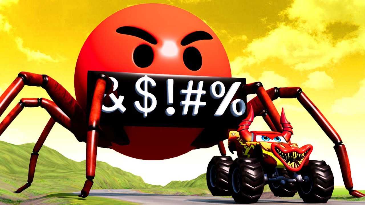 Epic battle between The Lightning McQueen Eater VS Choo-Choo Charles ...