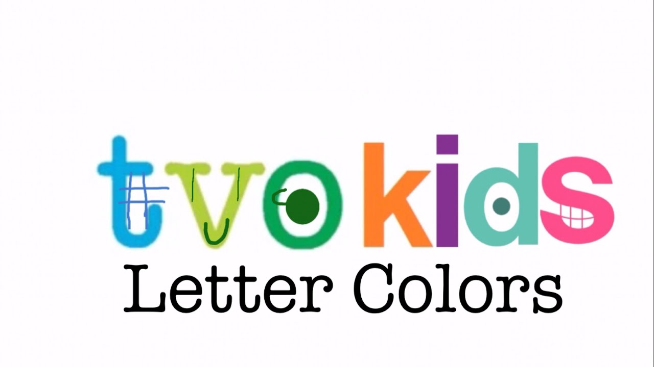 TKCF2012 Logo Bloopers Take 2 TVOKids Letter Colors - YouTube