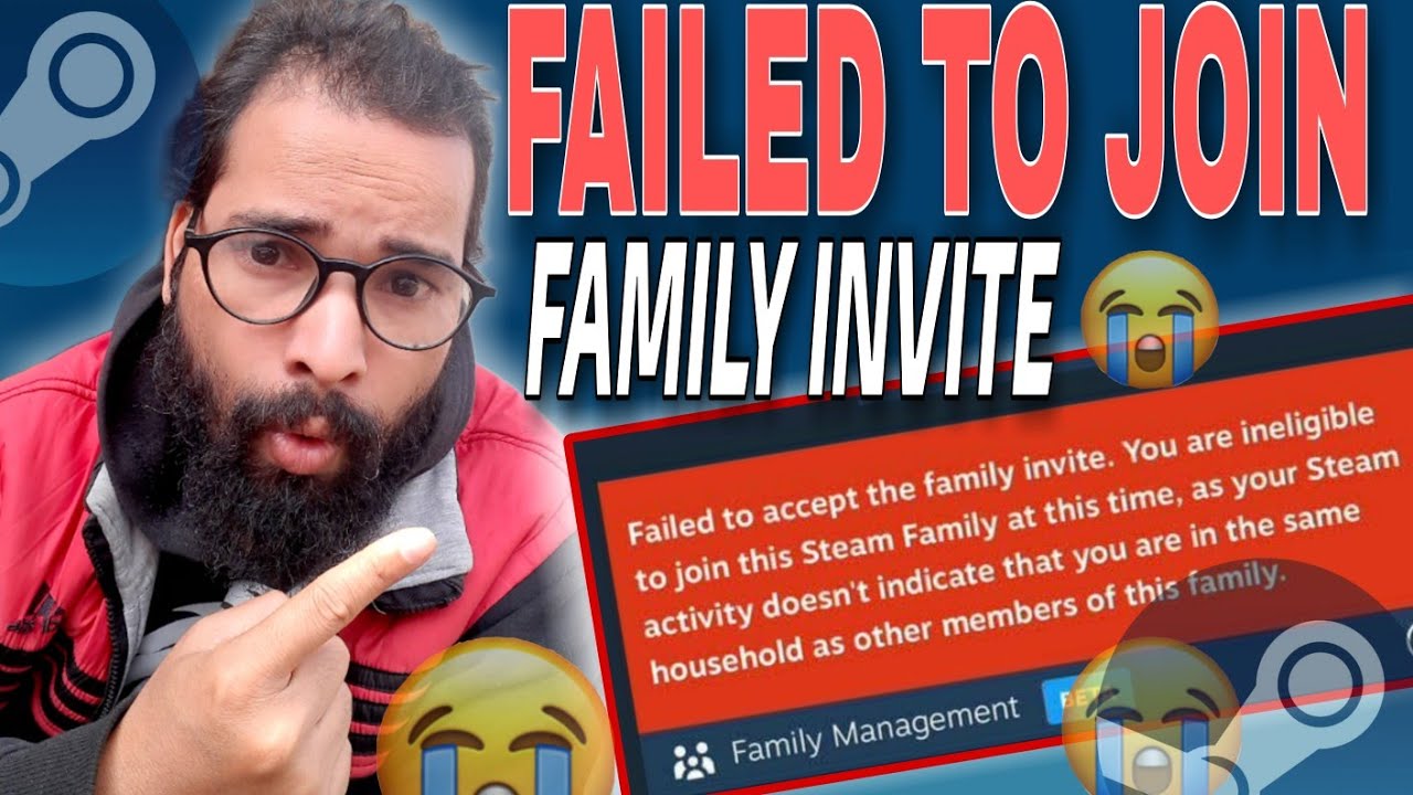 Failed to join family group |Unable to accept family invitation | how ...