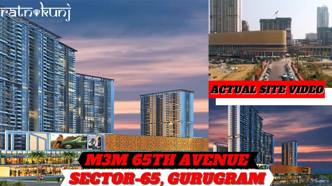M3M 65th Avenue | Sector-65, Gurugram | ₹ 89 Lacs Onwards | ☎️ 8130084691 - YouTube